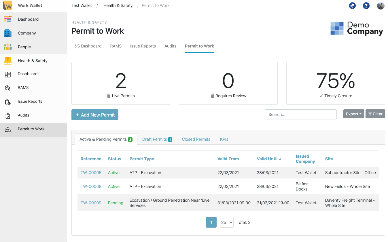 How do I create a Permit on the Portal?