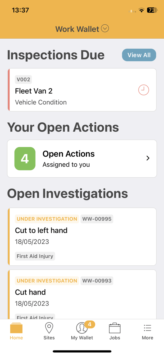 How Do I Complete an Asset Inspection Through The App?