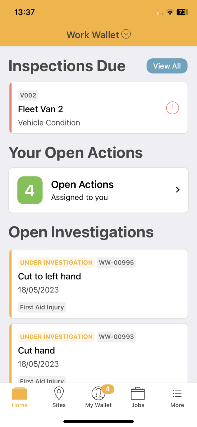 How Do I Complete an Asset Inspection Through The App?