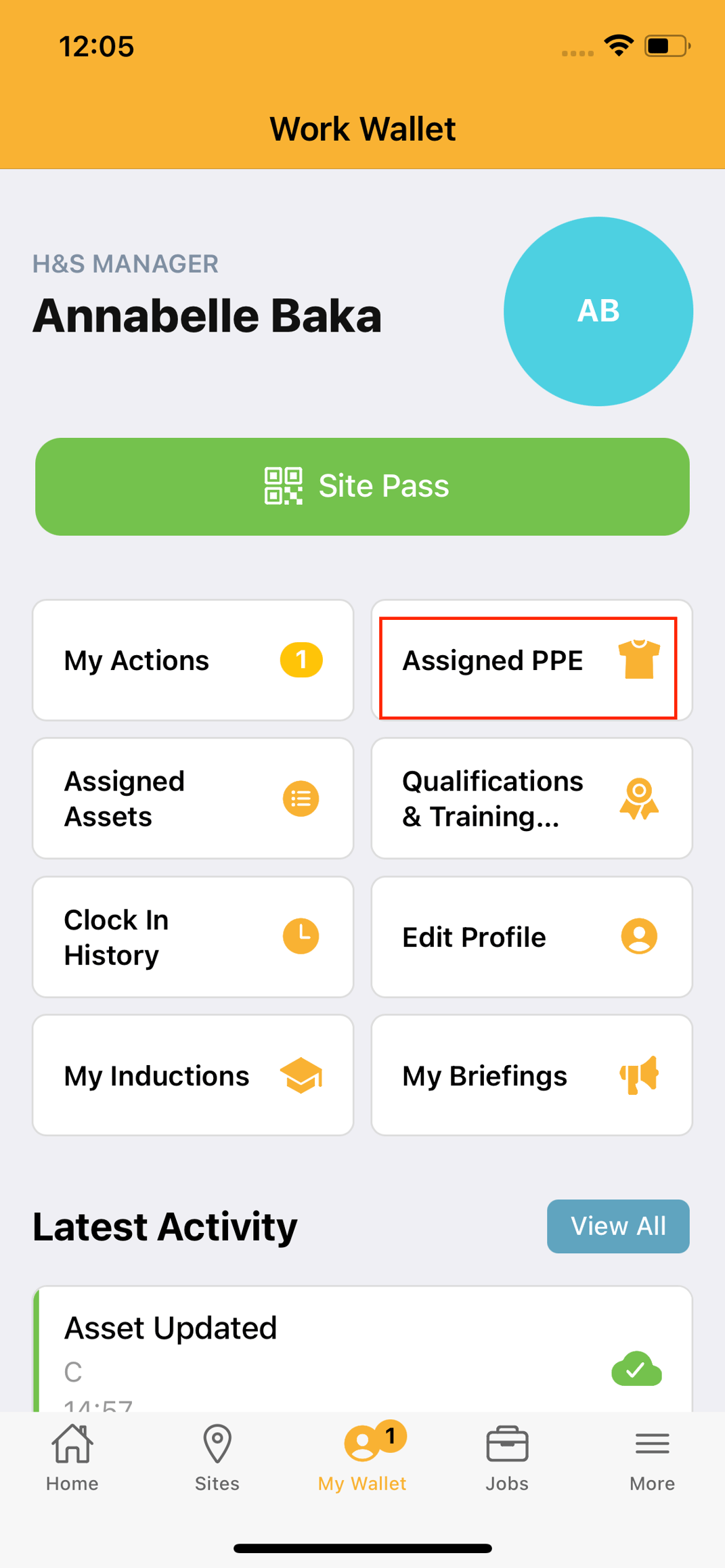 How Do I View & Request PPE Through The App?
