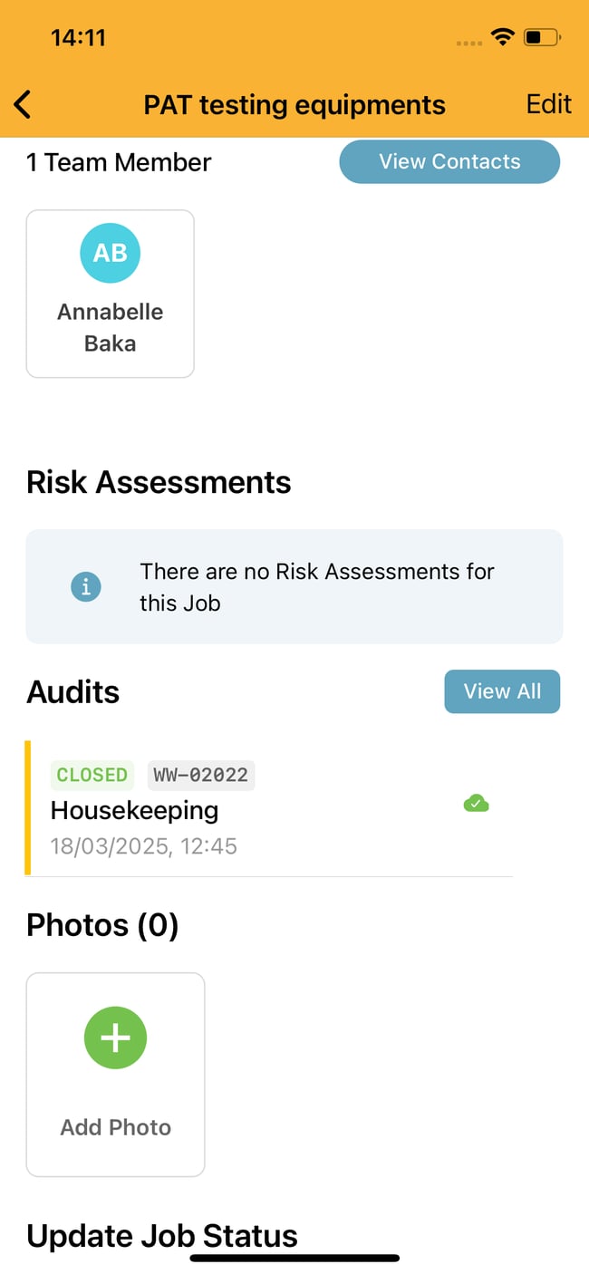 How Do I View A Completed Audit In The App?