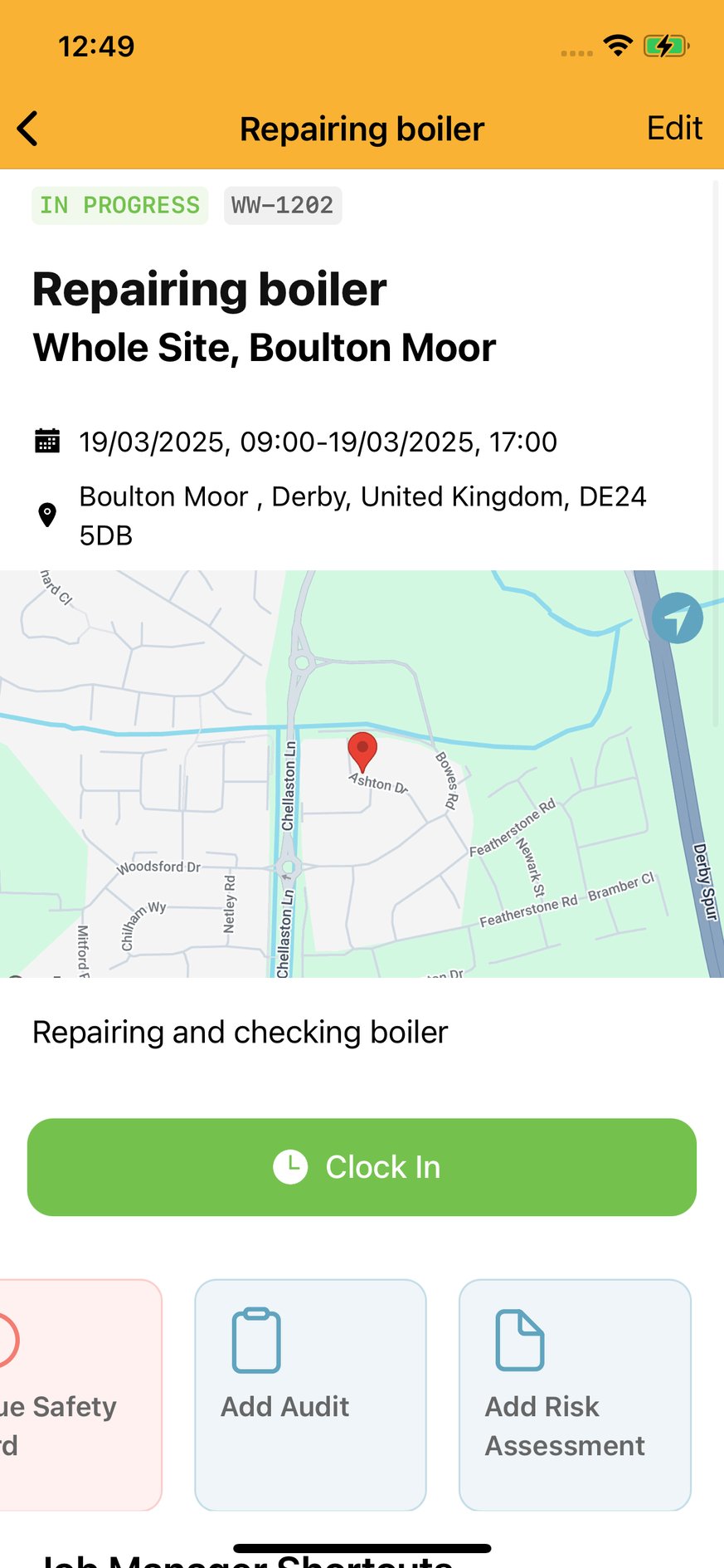 How Do I Add A Risk Assessment Through The App?