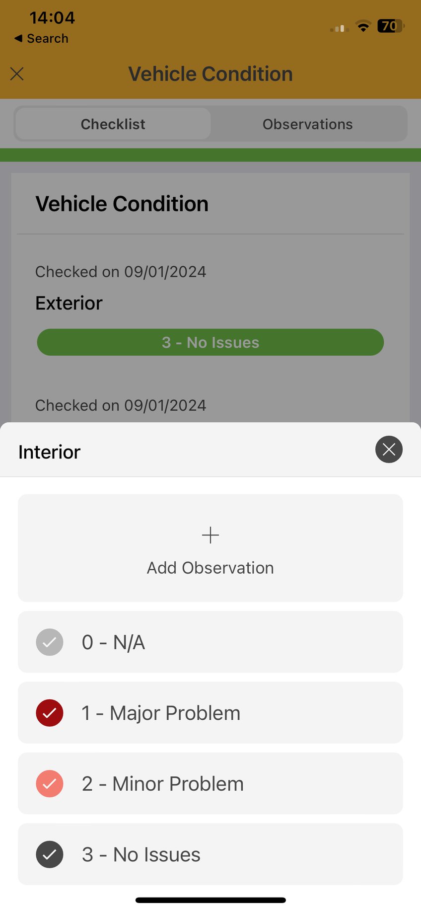 How Do I Complete an Asset Inspection Through The App?