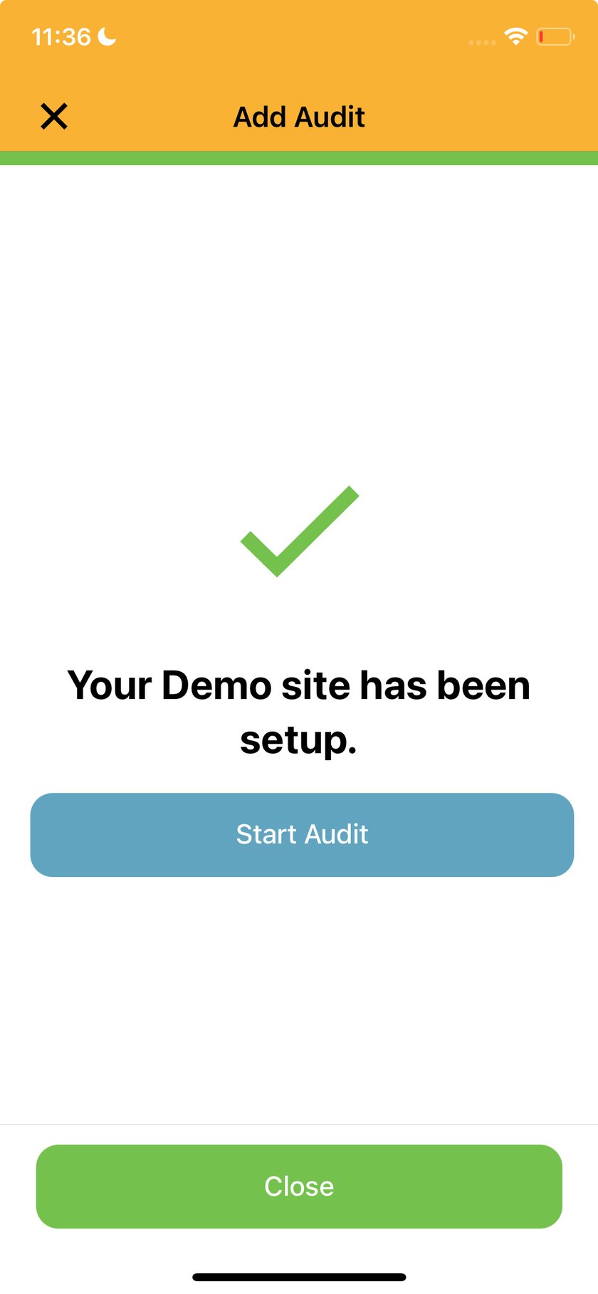 How Do I Complete An Audit In The App?