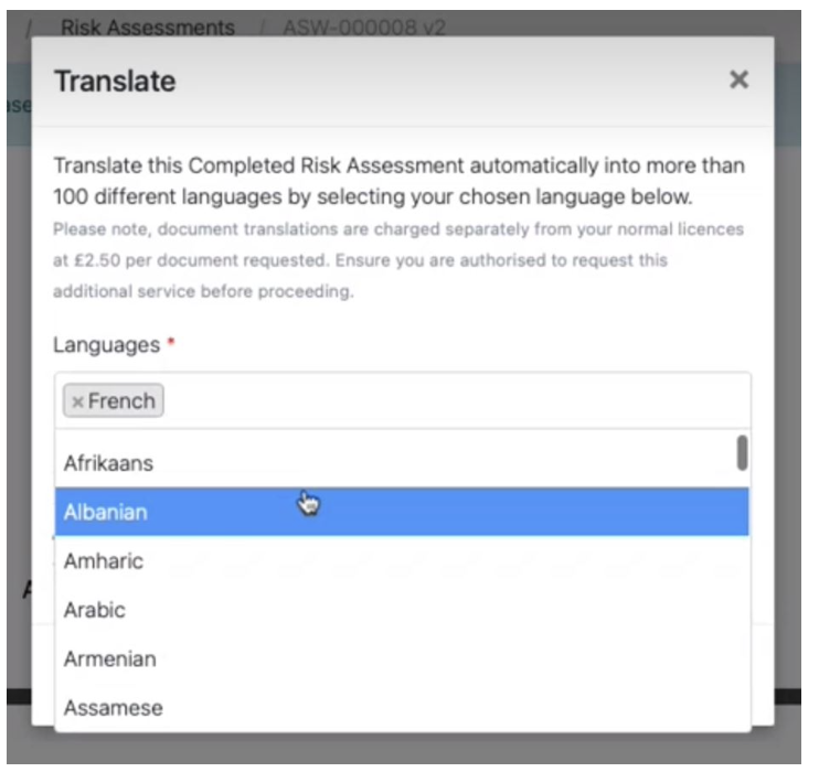 How Do I Translate A Risk Assessment?