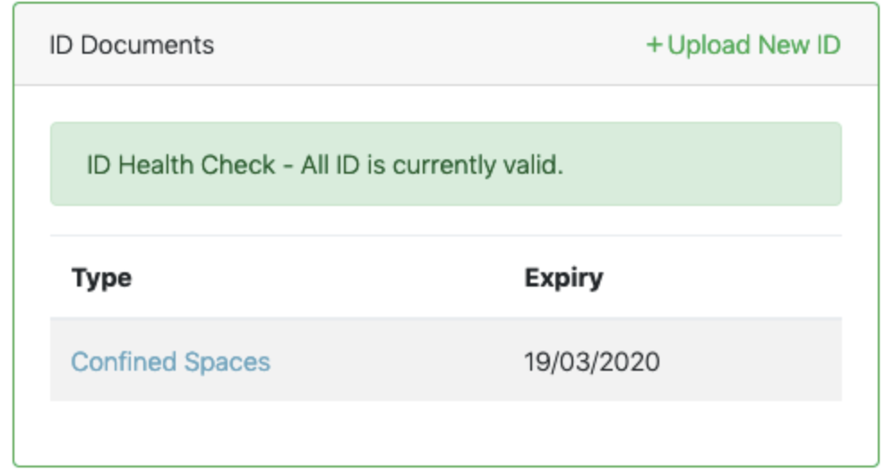 How Do I Add User ID Documents?