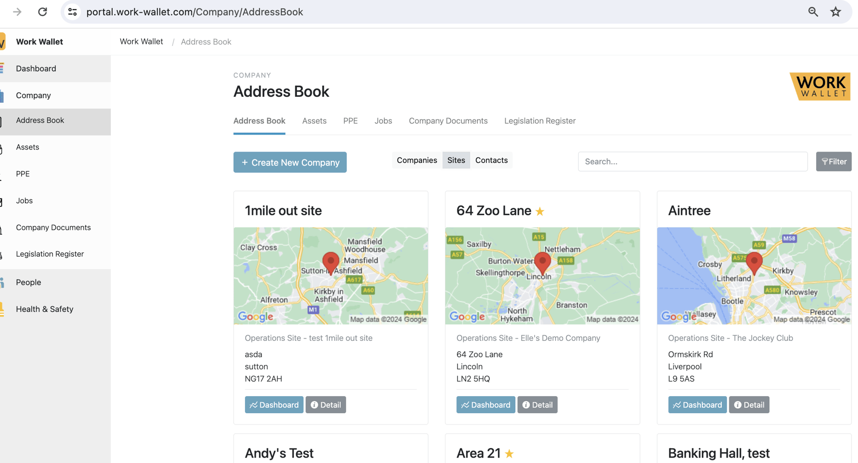How Do I View A Site's Permit Dashboard?