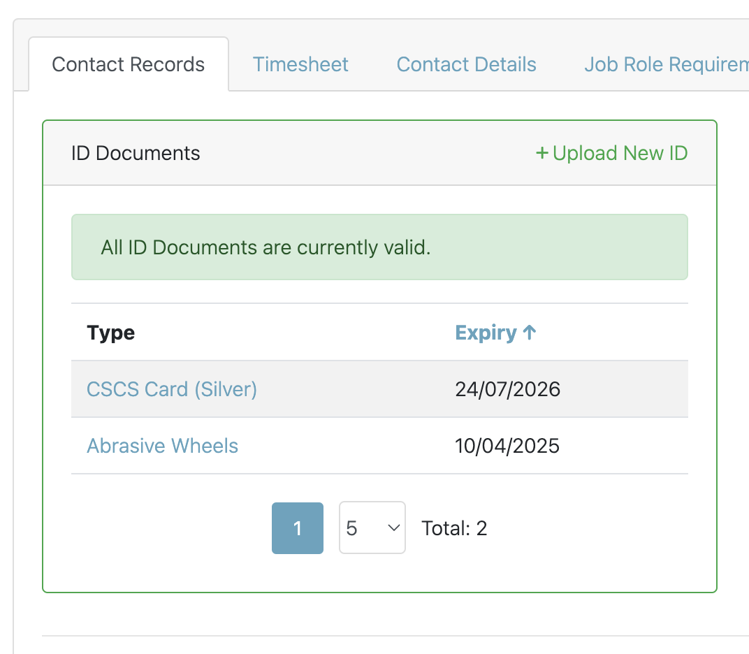 How do I Upload My ID, Training & Qualifications?
