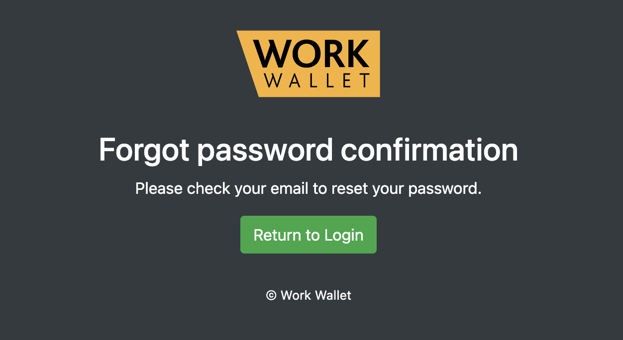 What Do I Do When I've Forgotten My Password?