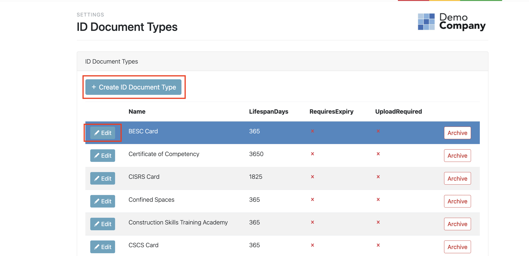 How Do I Create ID Type Variants?