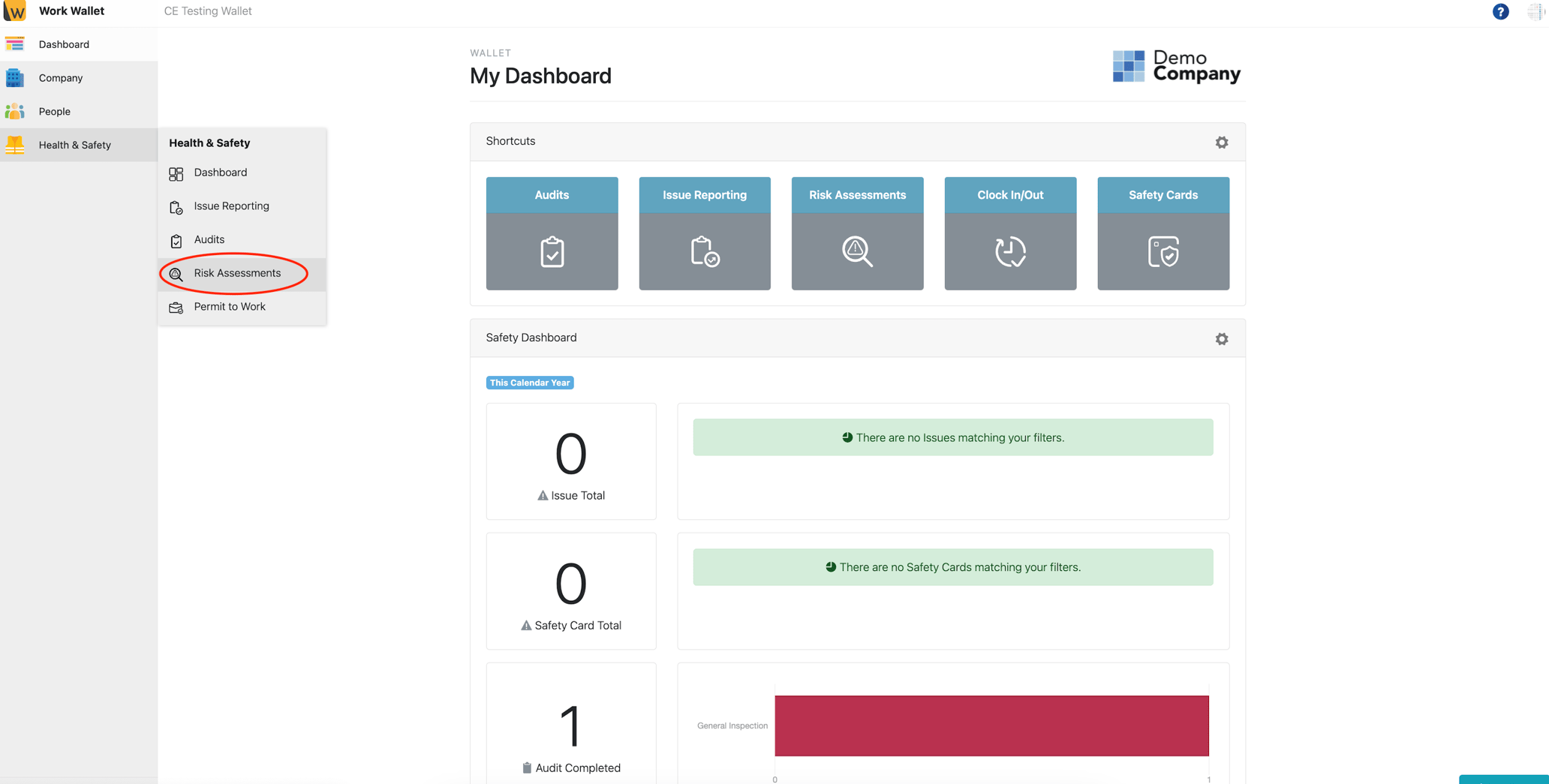 How do I copy a Risk Assessment?