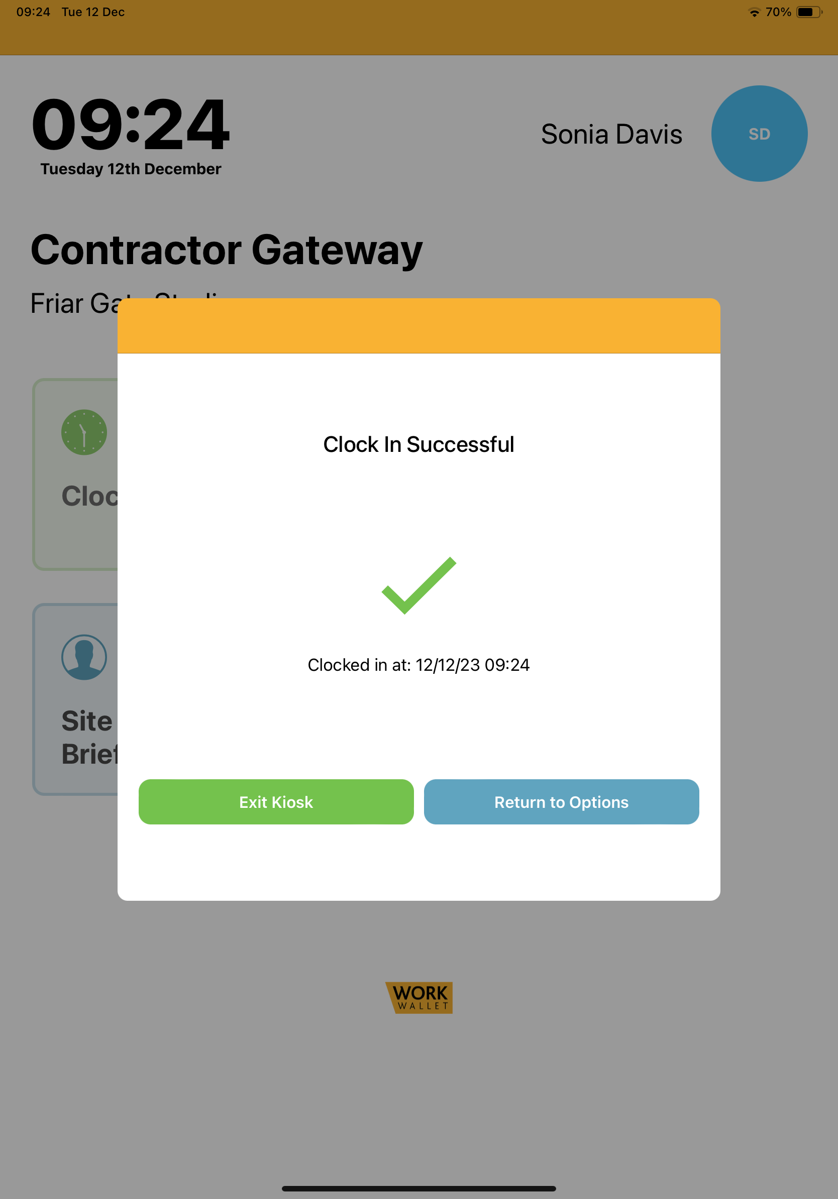 How Do I Clock In Through the Kiosk?